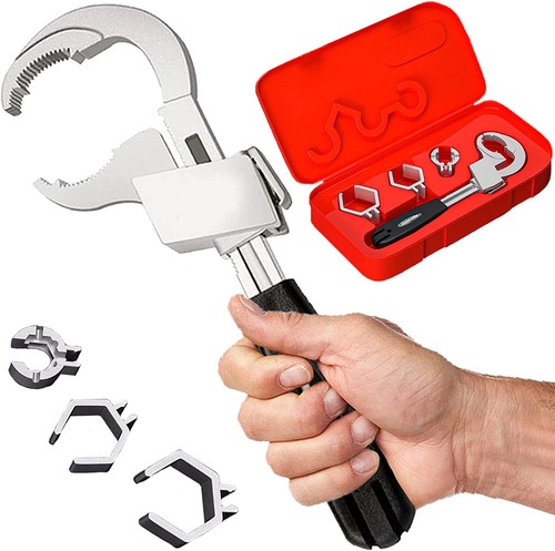 Multifunction Adjustable Double-ended Wrench WATER PIPE Hand Tools With ...