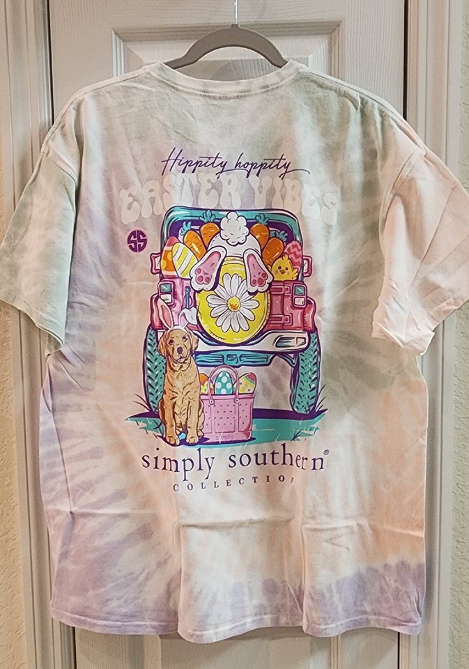 NEW Women’s Simply Southern Easter Vibes T-shirt Size XLarge | eBay