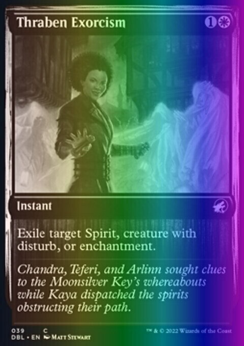 MTG Thraben Exorcism (39/633) Innistrad Double Feature NM FOIL | eBay