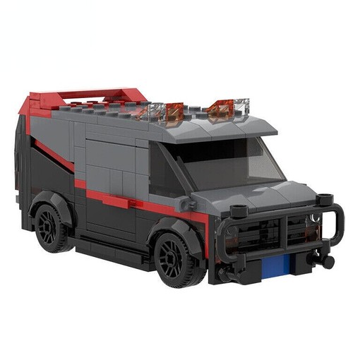MOC A-Team Movie Van Model Building Blocks Toys Kids Assembly Gifts ...