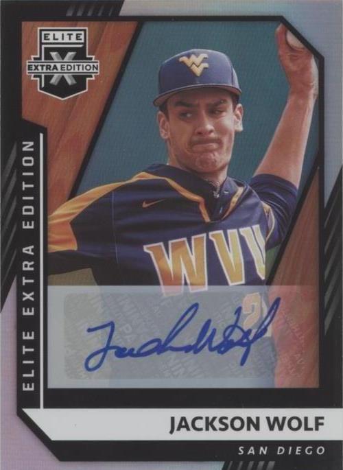 2021 Panini Elite Extra Edition - Jackson Wolf #129 Signatures (AU, RC ...