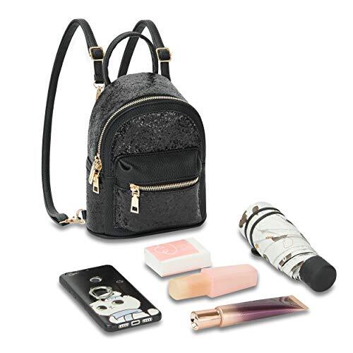 Women Girl Bling Mini Backpack Convertible Shoulder Cross Bags Purse ...