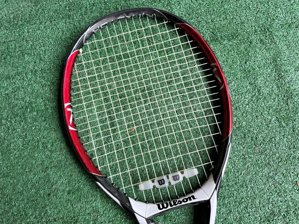 Wilson K Five K Factor Tennis Racquet Racket 108sq Grip Size 4 5/8 L5 ...