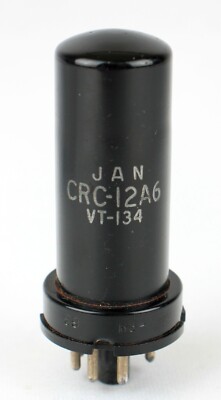 RCA JAN CRC-12A6/VT-134 ~ Beam Power Amp Tetrode ~ Tests Strong | eBay