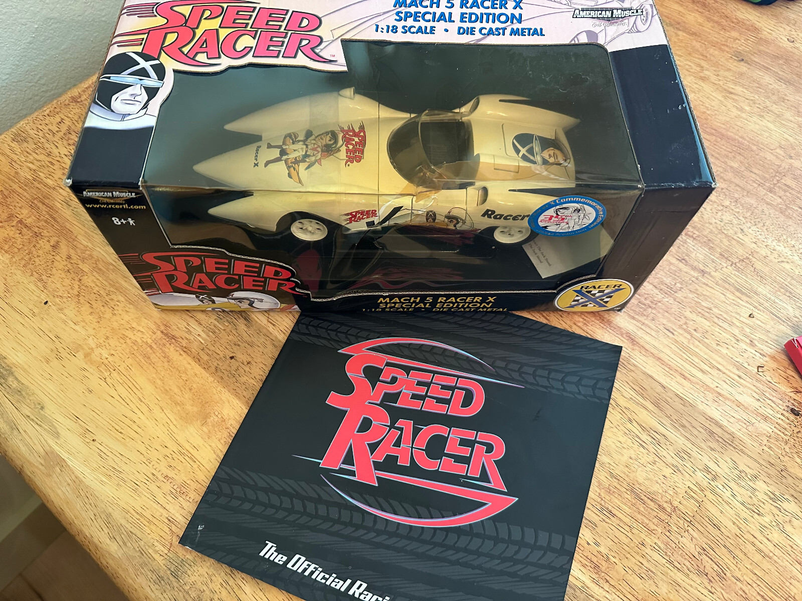 Speed racer mach 5 racer x special edition 1:18 NIB | eBay