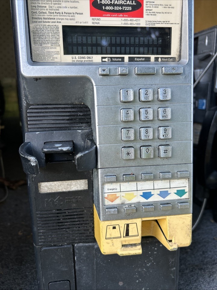 Vintage Millennium Credit Card Phone Payphone Telephone GTE Frontier ...