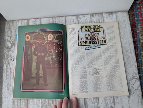 VINTAGE Oct 1975 Crawdaddy Magazine Bruce Springsteen Steve Stills | eBay