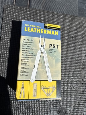 The Original Leatherman PST Pocket Survival Tool Vintage Pkg NOS USA ...