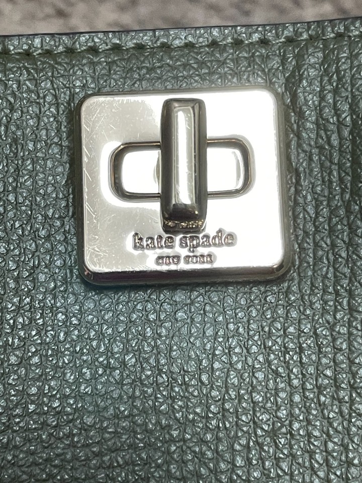 kate spade phoebe mini handbag green excellent condition | eBay