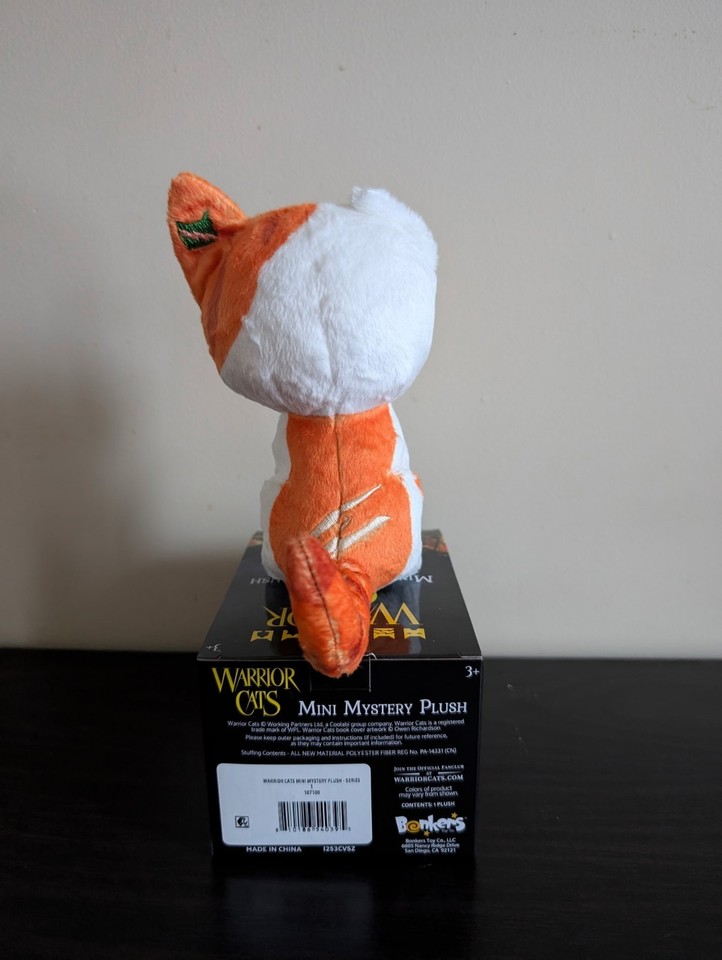 Warrior Cats Mini Mystery Plush (Series One): Brightheart | eBay