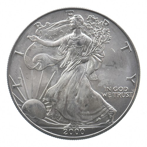 Better Date 2000 American Silver Eagle 1 Troy Oz .999 Fine Silver *169 ...