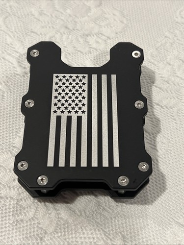 Rebranded Customs Tactical Metal Minimalist Wallet Card Holder Money ...