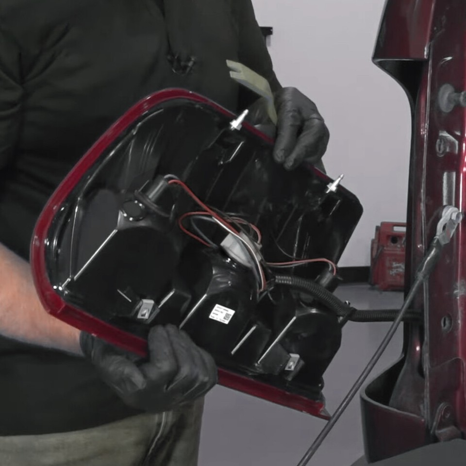 Left & Right Side Tail Light Lamp Wiring Harness for Chevy Silverado ...