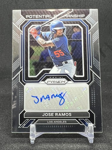 Jose Ramos 2023 Panini Prizm Potential Penmanship PP-JR Autograph LA | eBay