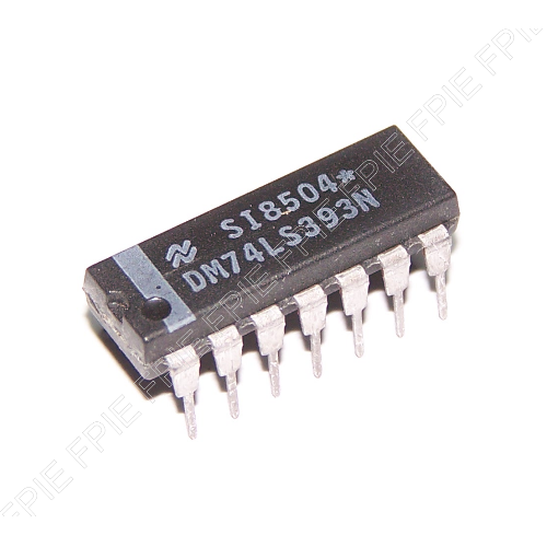 TTL 4-bit Binary Counter by National Semiconductor (DM74LS393N) | eBay