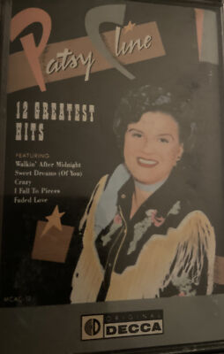 Patsy Cline's 12 Greatest Hits Cassette Tape Folk Pop Classic Country ...
