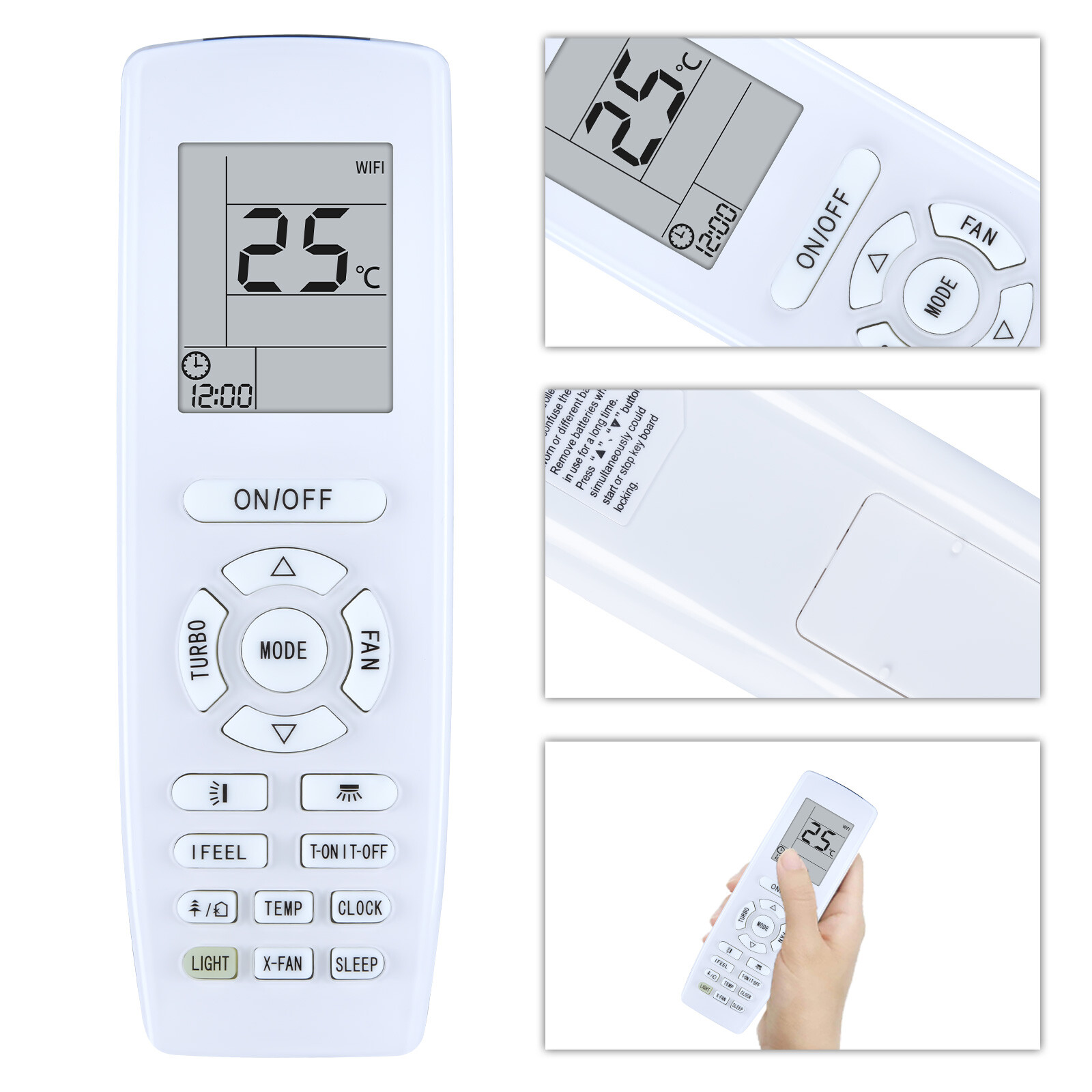 New YAP1F For GREE AC A/C Air Conditioner Replacement Remote Control ...