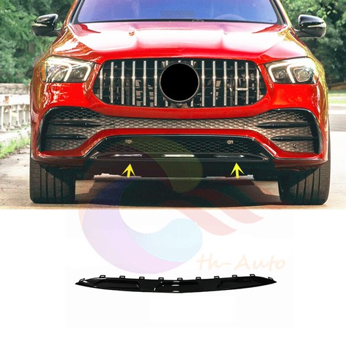 √ Black Front Bumper Center Molding Trim For Mercedes W167 GLE & 53AMG ...