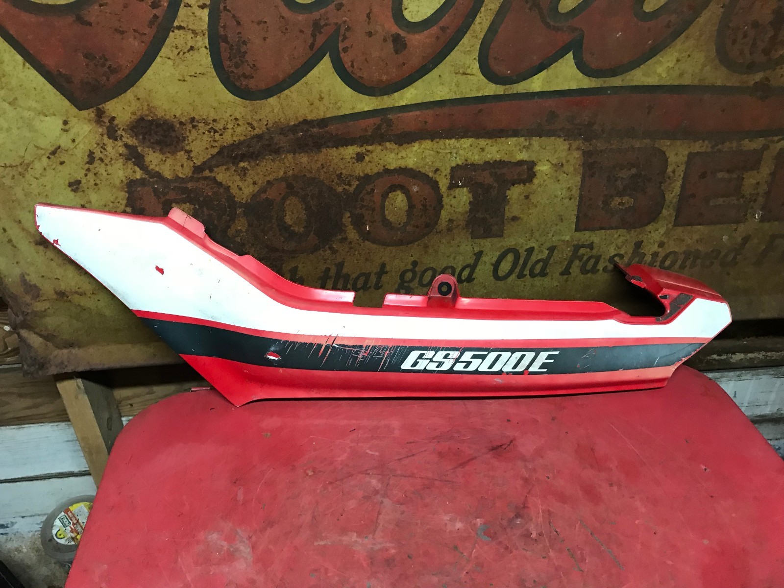 Suzuki GS500E Left Side Cover Fairing Cowl GS 500 GS500 E 47211-01D00 ...