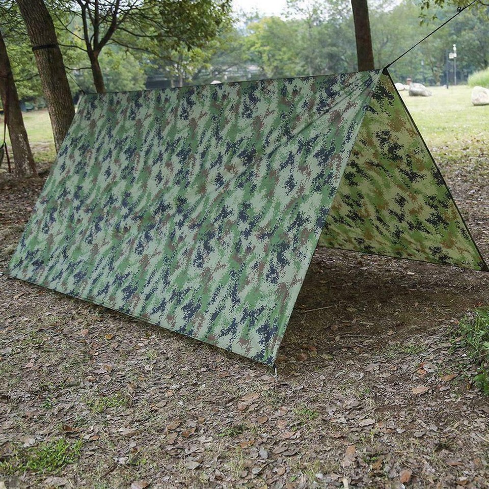 Waterproof Basha Tent Emergency Shelter Tent BIVI Tarpaulin G1H3 Hot ...