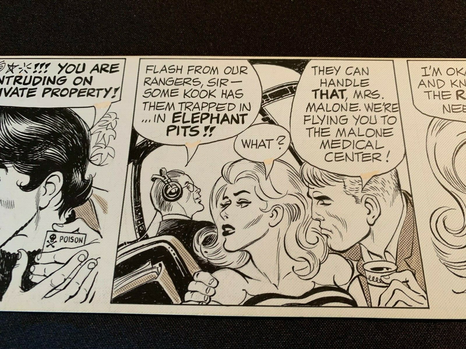 #680304 ROBIN MALONE Original Daily Strip Art by Bob Lubbers March 7 ...