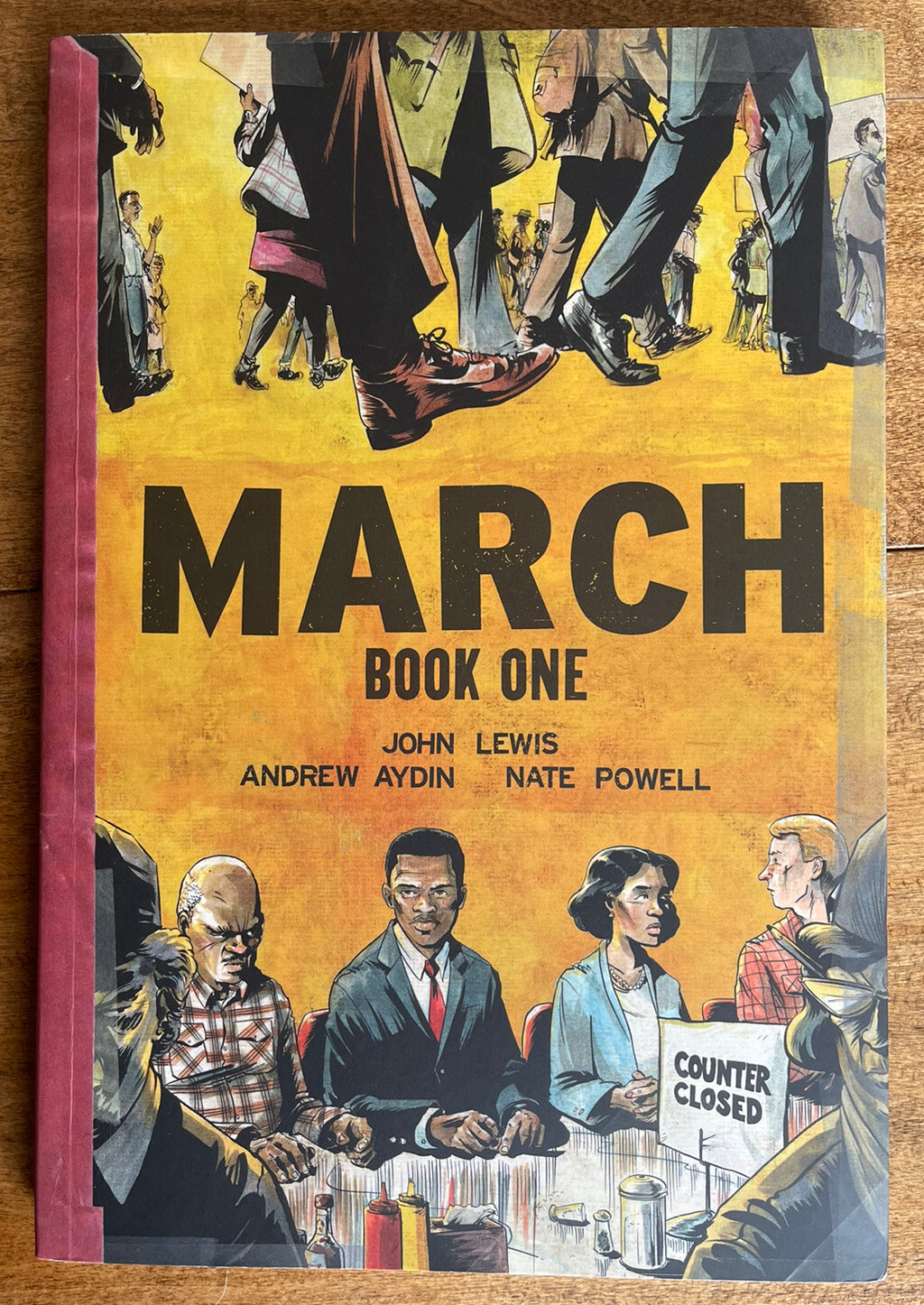MARCH : BOOK ONE - John Lewis, Andrew Aydin, Nate Powell- Graphic Novel ...