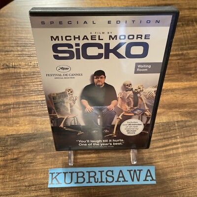 SICKO (2007) Special Edition DVD Michael Moore DOCUMENTARY 796019807500 ...
