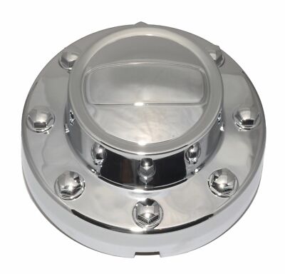 8 Lug Chevy Center Caps Fit For Dodge Ram 3500 1-Ton 2011-2018 Dually ...