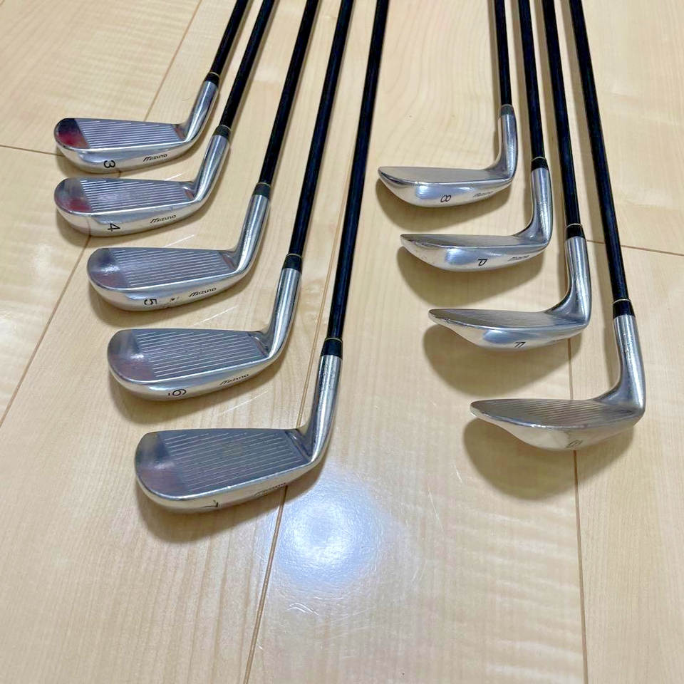 Mizuno T-ZOID COMP EZ Iron Set 9pcs 3-8,Pw,Fw,Sw Regular Flex T-ZOID WF ...