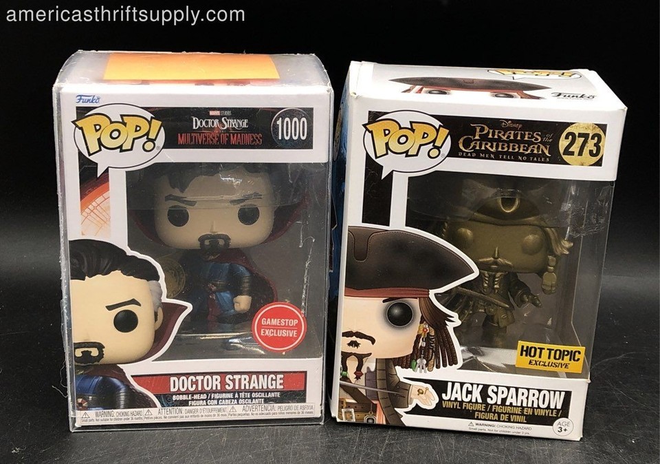Funko Pop Arya Stark, Jack Sparrow, Doctor Strange & More Vinyl Figures ...