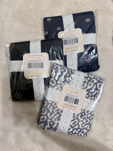 SOMA NWT Cool Nights Pajama PJ Sets (3) Sz L | eBay