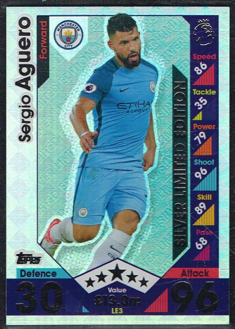 Topps Match Attax 2016-17 ☆ PREMIER LEAGUE - LIMITED EDITION ☆ Football ...