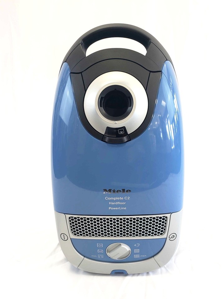 Miele Complete C2 Hardfloor Tech Blue PowerLine Baged Canister Vacuum ...