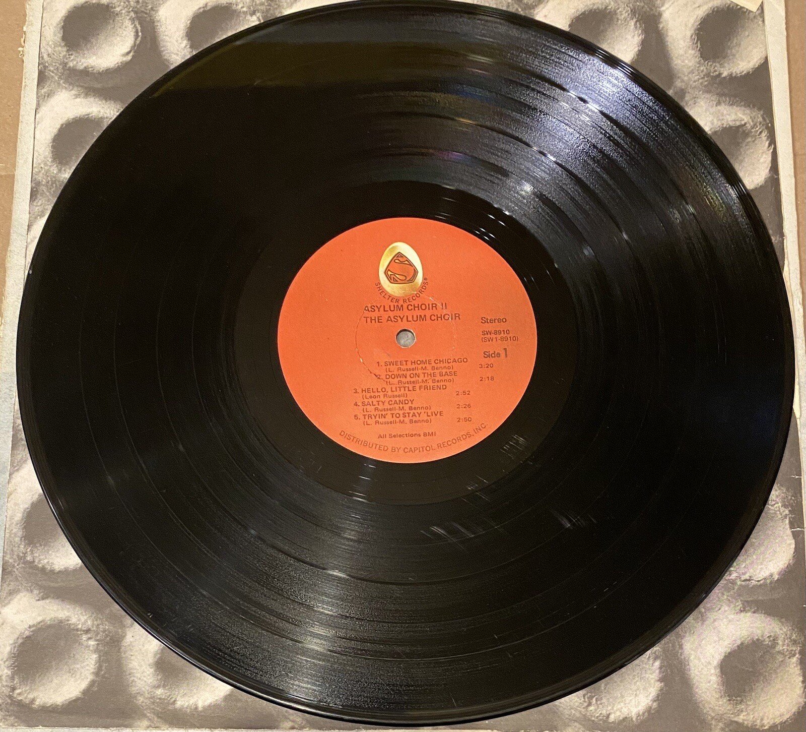 ASYLUM CHOIR II LP 1971 LEON RUSSELL & MARC BENNO Vinyl LP, 1971 ...