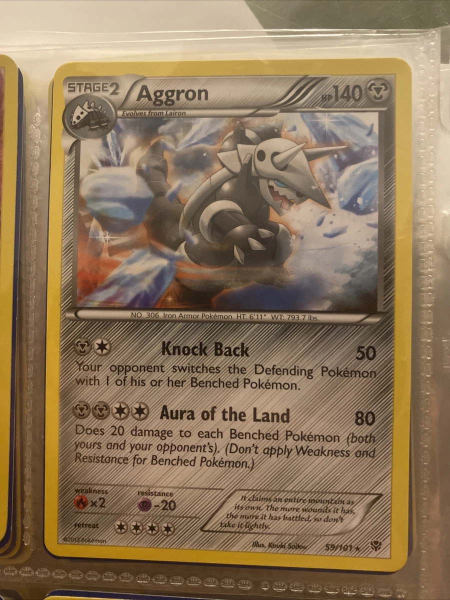 Aggron Pokemon Card