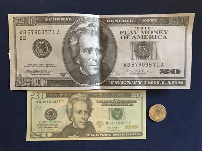 Vintage Magic Trick - Bill Switch $20 - New | eBay