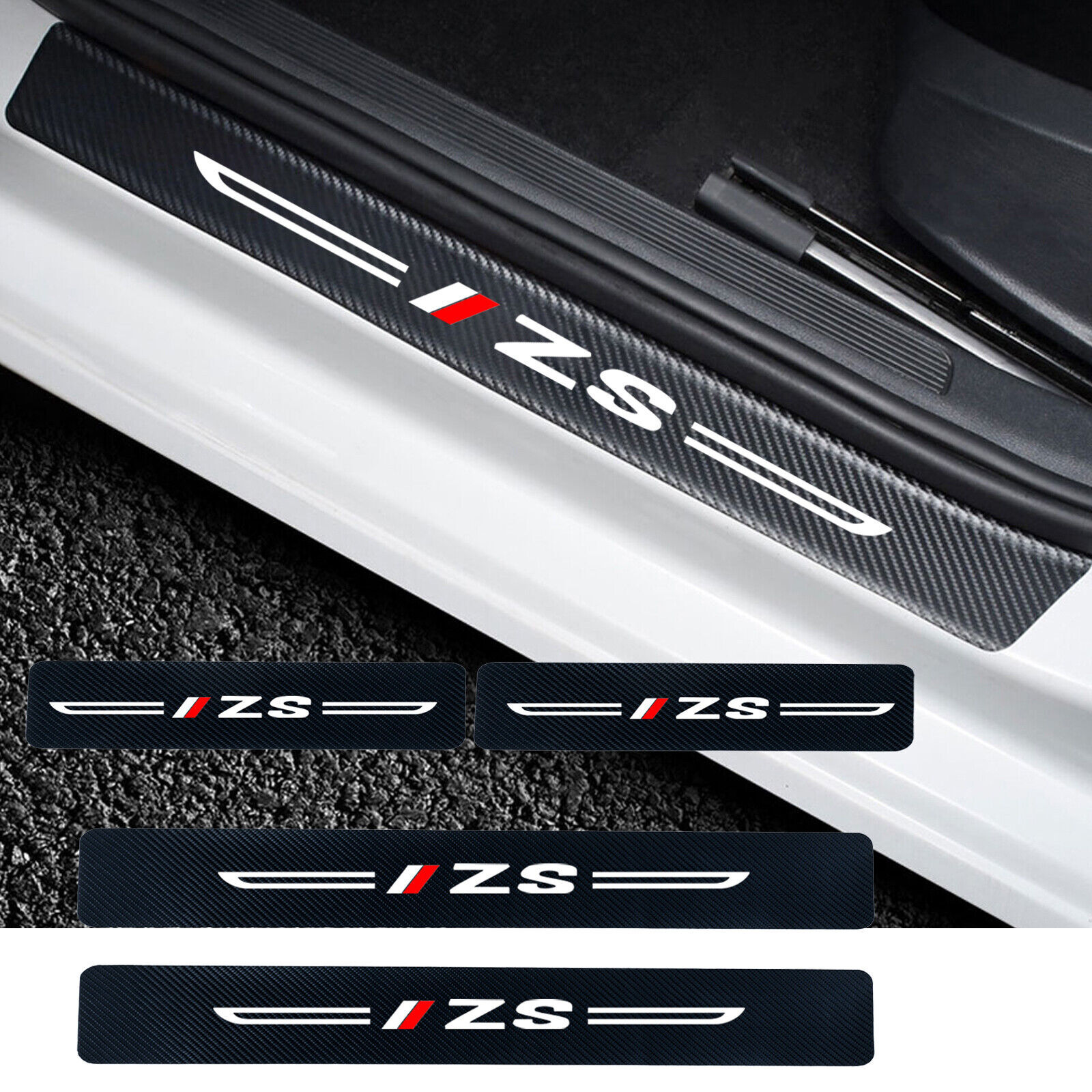 For MG ZS Car Door Plate Sill Scuff Anti Scratch Decal Sticker ...
