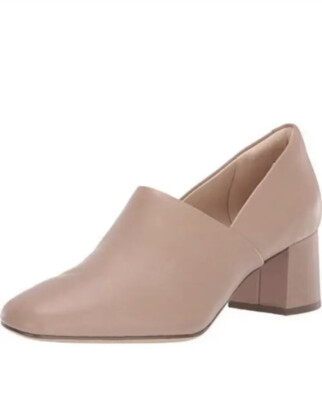 CLARKS Ladies Sheer Lily High Cut Court Shoes Praline Leather UK Size 6 ...