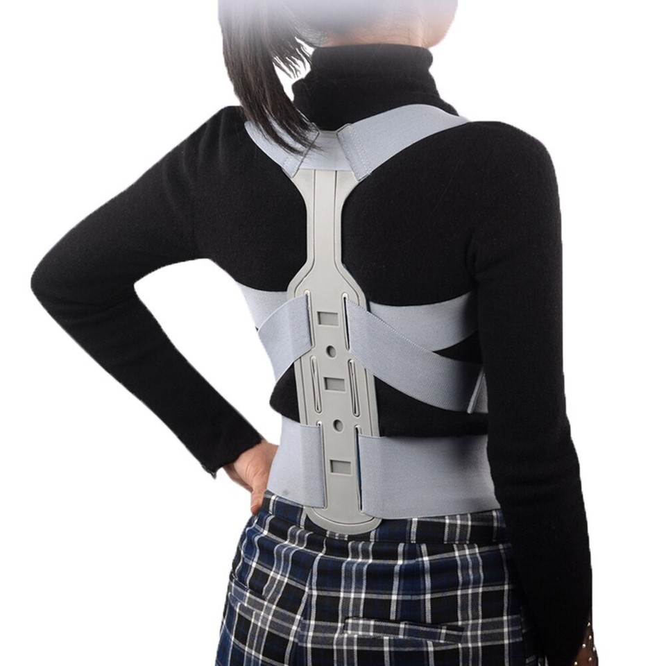 Invisible Chest Posture Corrector Scoliosis Back Brace Support Therapy ...