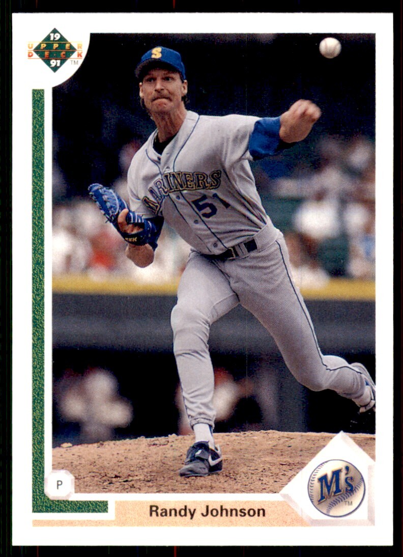 1991 Upper Deck Randy Johnson Baseball Cards #376 | eBay