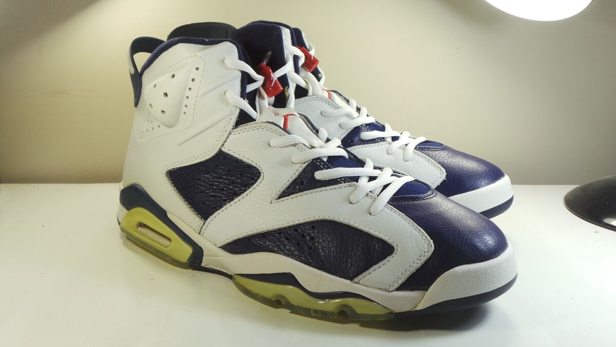 DS NIKE 2000 VINTAGE JORDAN 6 VI 136038 461 OG OLYMPIC 11.5 DS NIKE 2000 VINTAGE JORDAN 6 VI 136038 461 OG OLYMPIC 11.5
