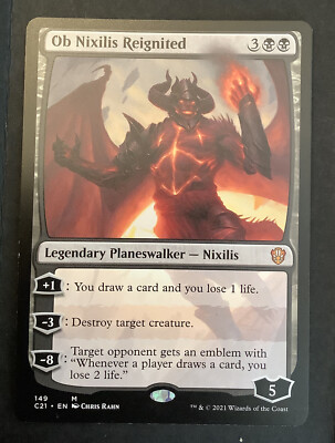 MTG Ob Nixilis Reignited Commander 2021 149 Regular Mythic | eBay