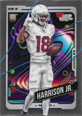 2024 Topps Chrome Cosmic Football Marvin Harrison Jr RC | eBay