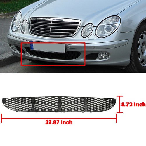 Fits 2003-06 Mercedes Benz W211 Front Bumper Center Lower Mesh Grille ...
