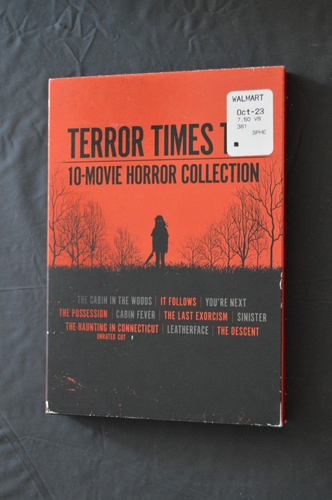 Terror Times Ten: 10 Movie Horror Collection (DVD 2021) | eBay