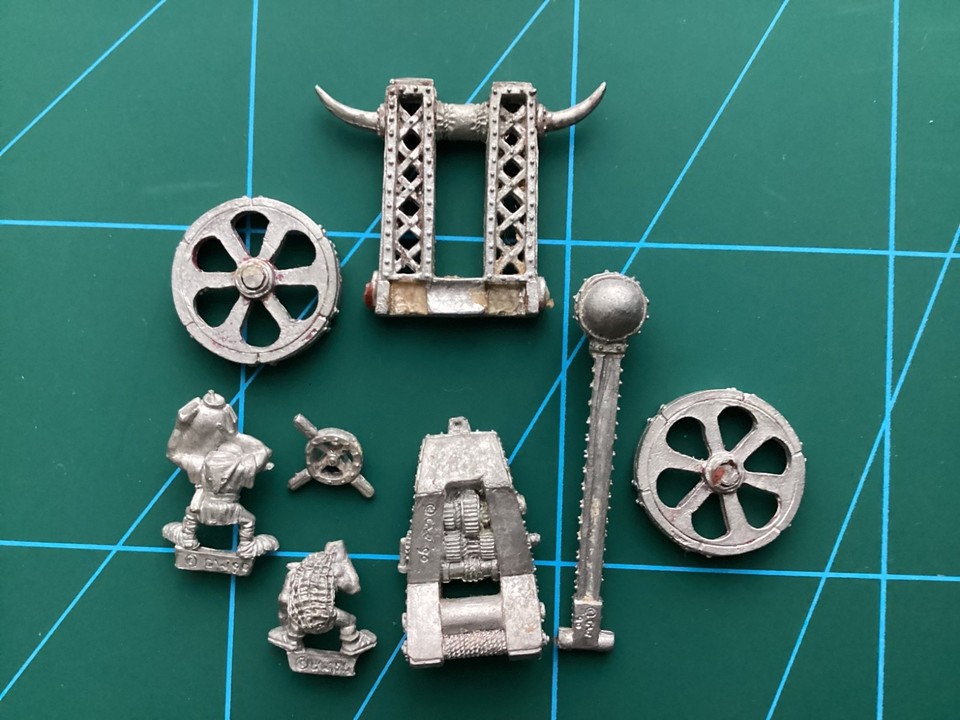 Warhammer 40k Rogue Trader Ork Squid Catapult with crew 1990 | eBay UK