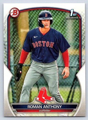 ROMAN ANTHONY RED SOX RC 1st card 2023 BOWMAN PROSPECTS #BP-71 | eBay