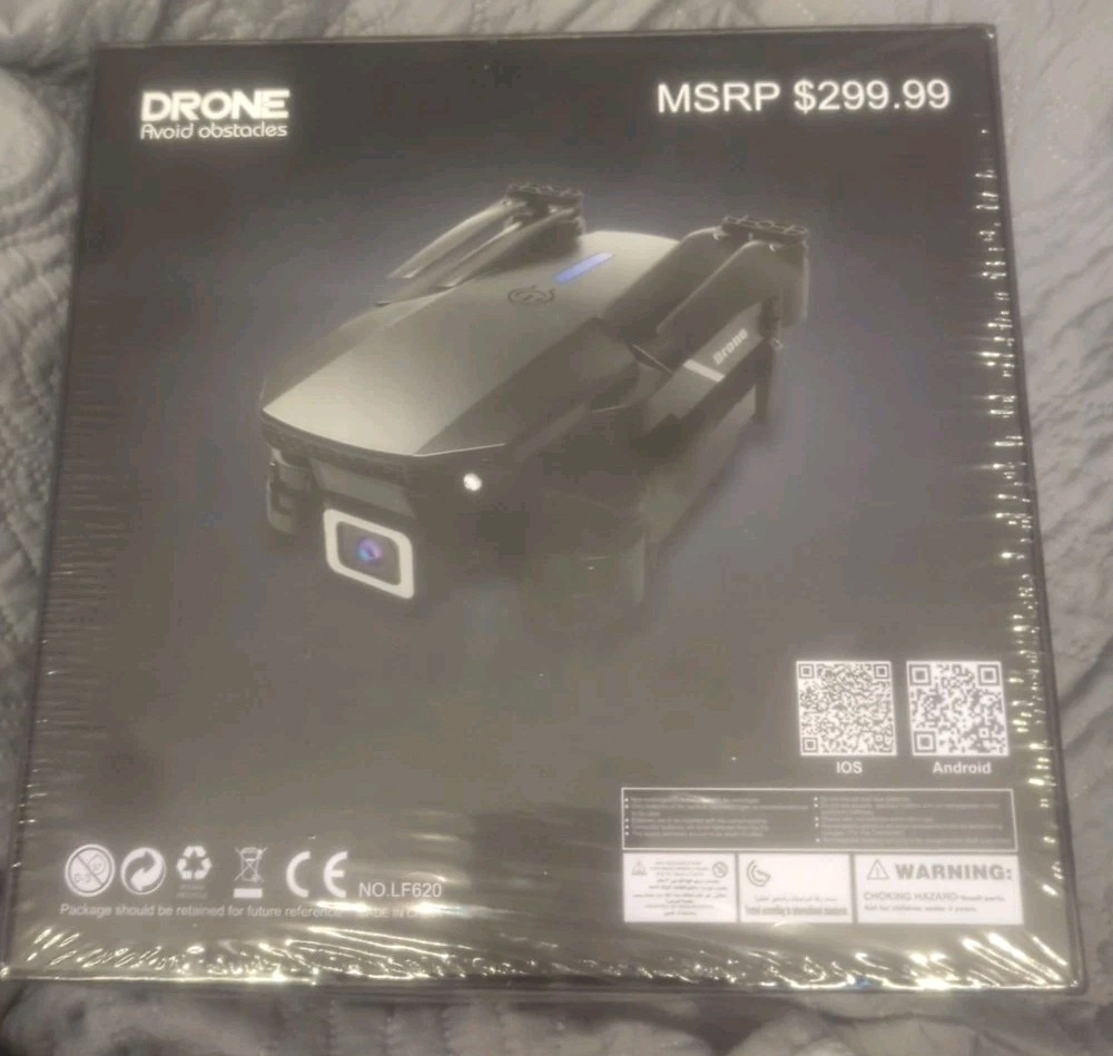 Drone with 4K HD Optical Camera Night Sight RC Quadcopter. WiFi Live ...