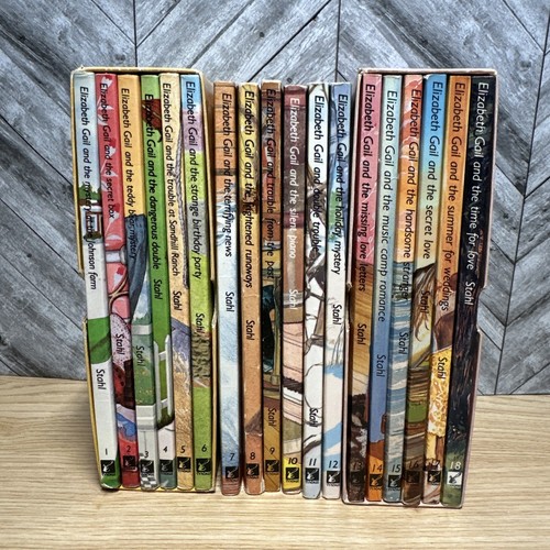ELIZABETH GAIL (LOT OF 18) Hilda Stahl books Wind Rider series ...