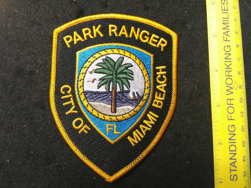 Florida City of Miami Beach Park Ranger police patch | eBay